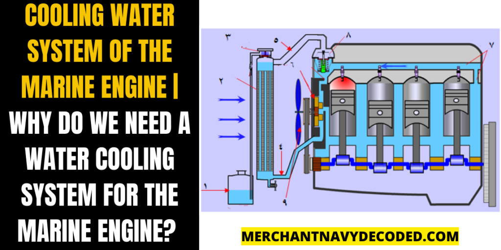 Cooling Water System of the Marine Engine | Why do we need a water ...