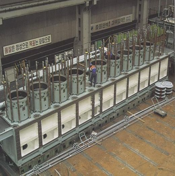 Two stroke engine and its parts