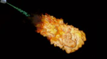 How does fuel burn?