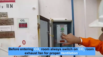 How to start the Fixed Fire Fighting System or CO2 system in ship?