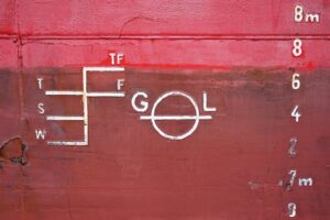 Ship Load Line and Draft Marks