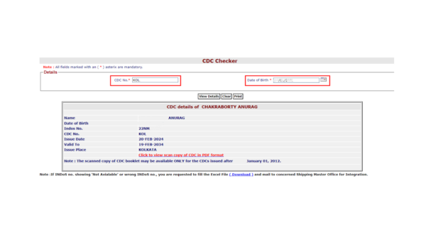Continuous Discharge Certificate | What is CDC?