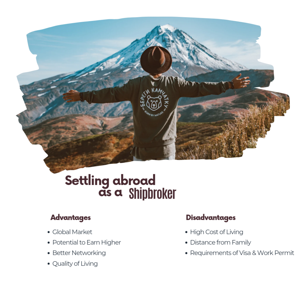 Which is Better for a Ship Broker; India or Abroad