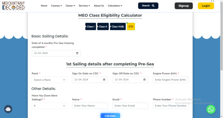 ETO CoC Exam, Syllabus, and Fees