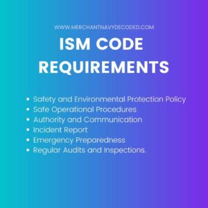 International Safety Management Code | Importance of ISM Code